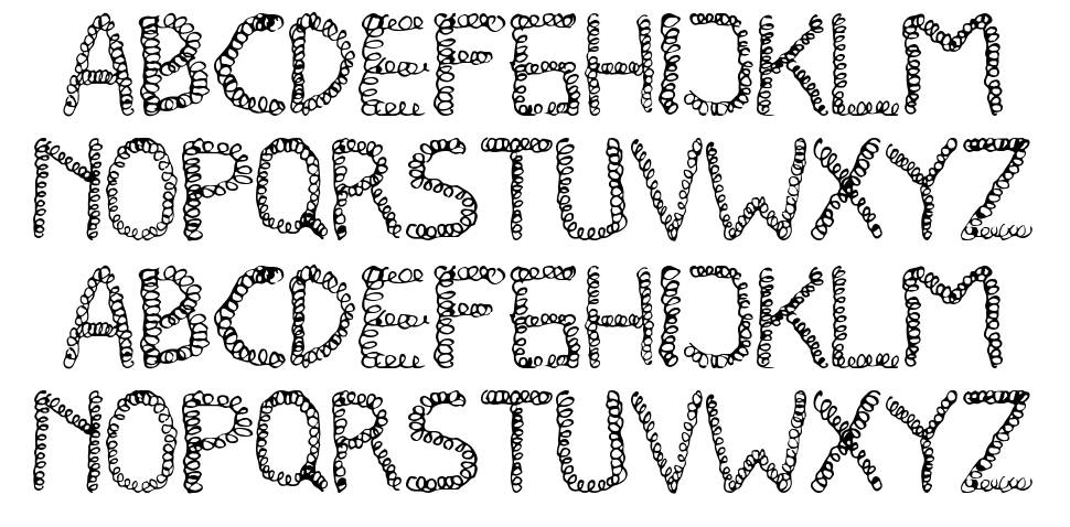 Complicated font by Ditya Ananto - FontRiver