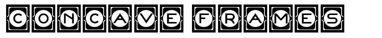 Concave Frames font by Vladimir Nikolic | FontRiver