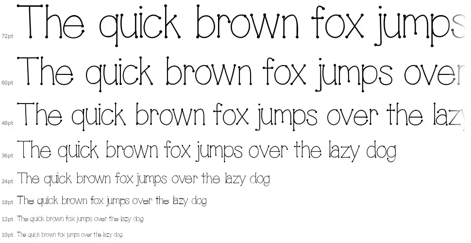 Connected font by Vanessa Bays | FontRiver