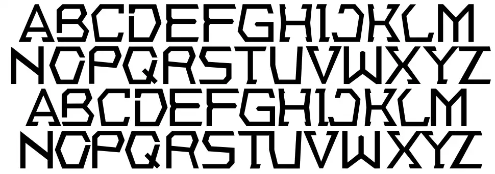 Corners font by Ihlas Underline - FontRiver