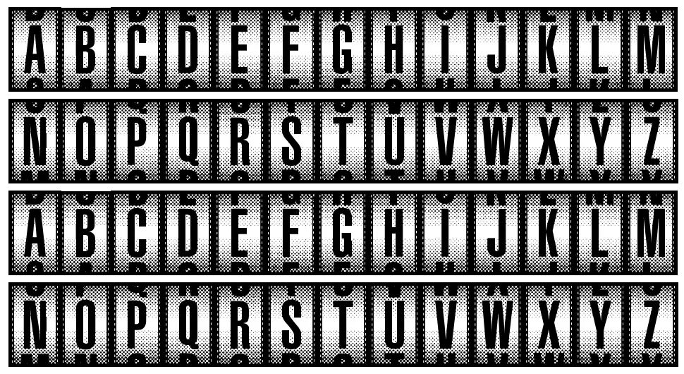 Counter-Dial font by Anthony Robinson | FontRiver