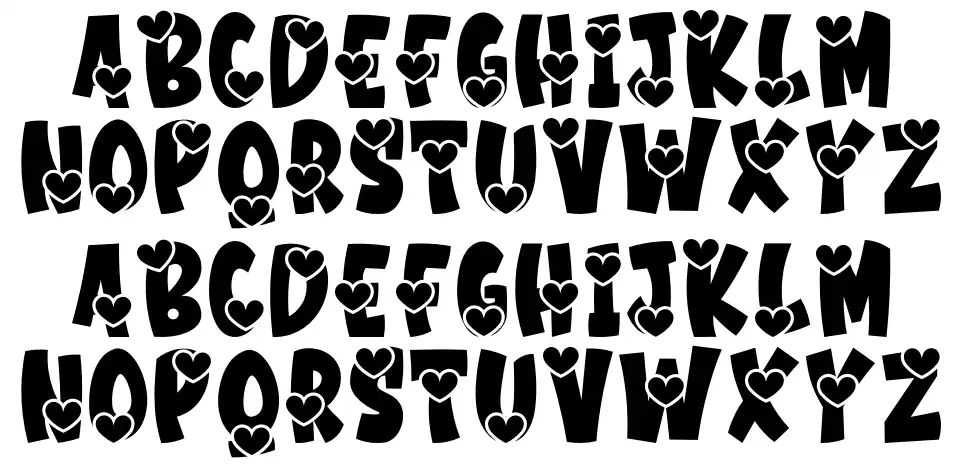 Couple Valentine font by Kong Font | FontRiver