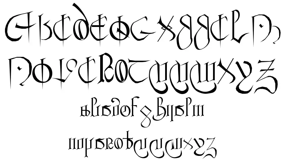 Courthand font by | FontRiver