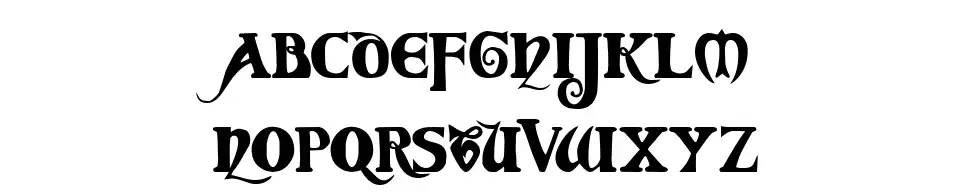 Coverack font by The Scriptorium | FontRiver