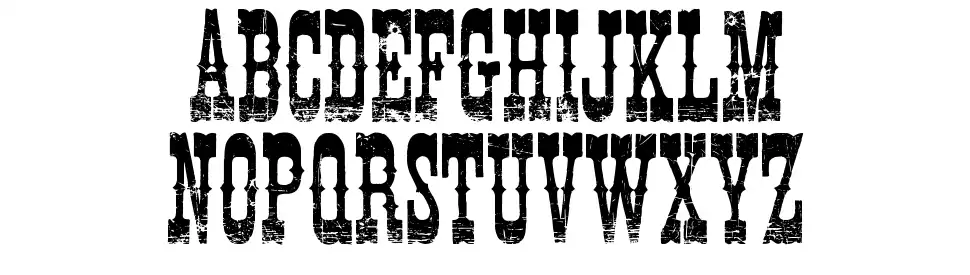 Cowboy Movie Schriftart zum kostenlosen Download