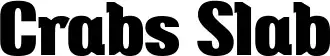 Crabs Slab font by Ardyana Types | FontRiver