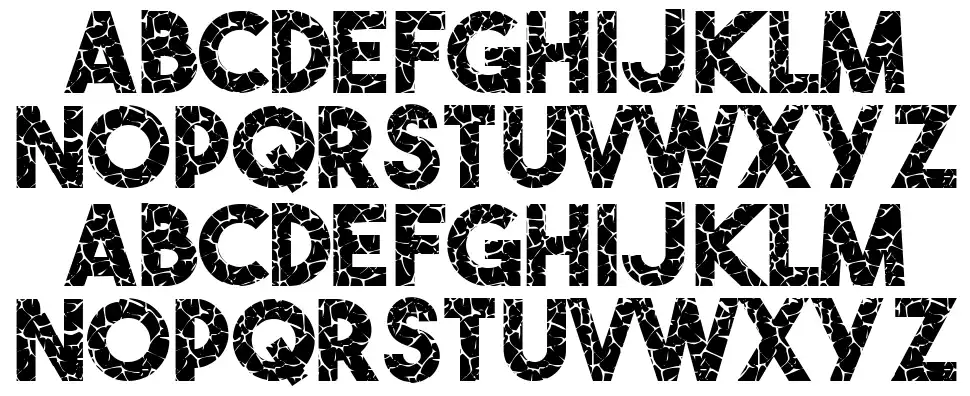 Crack Style font by rxking | FontRiver