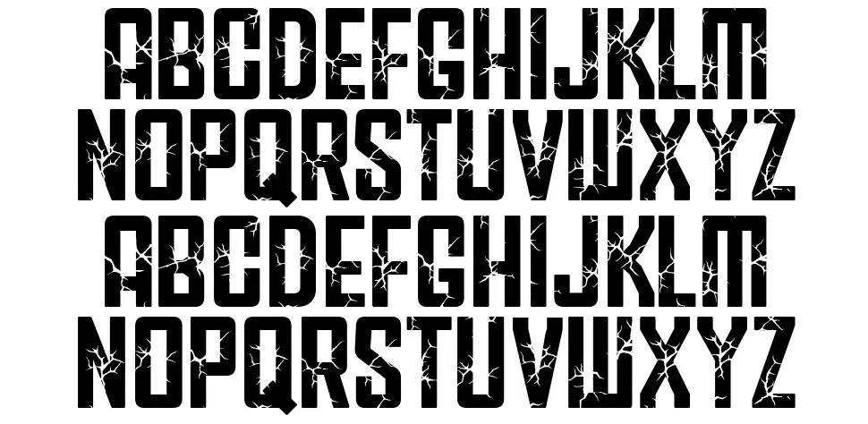 Crack Wall font by Linafis Studio | FontRiver