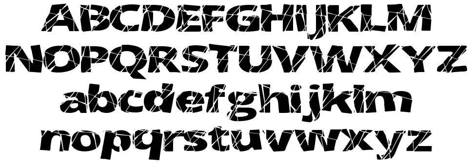 Cracked font by Xerographer Fonts | FontRiver