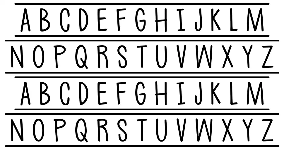 Crayonized font by Brittney Murphy Design | FontRiver