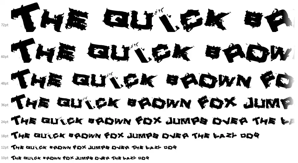 Crazy font by Brandon B | FontRiver