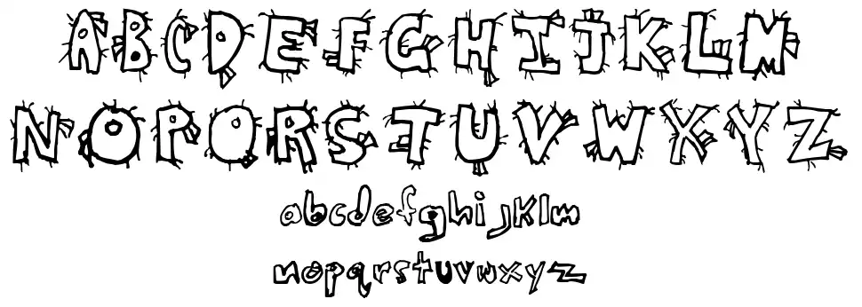 Crazy Beaver font by Shawn Westphal - FontRiver