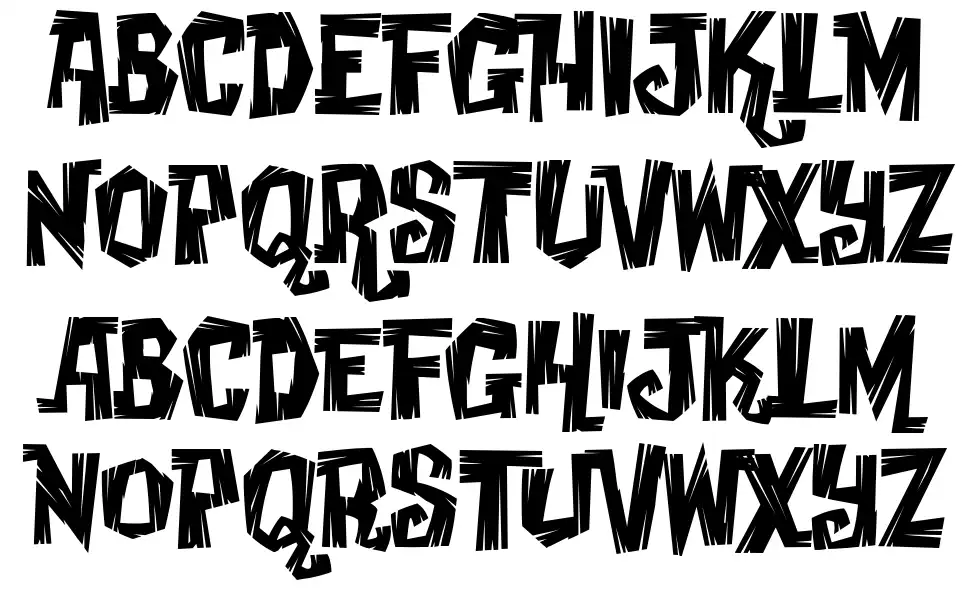 Creaky Frank font by Font Diner | FontRiver