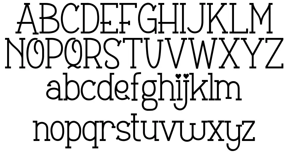 Creamy Lovely Font By Noah Type Fontriver