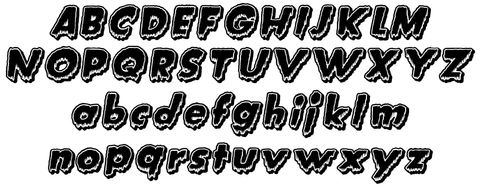 Creature Feature font by Anthony Robinson - FontRiver
