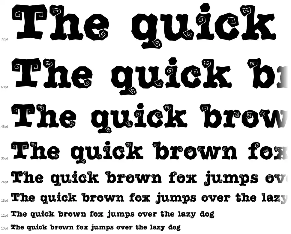 Creepy Spiders font by Rochart Studio | FontRiver