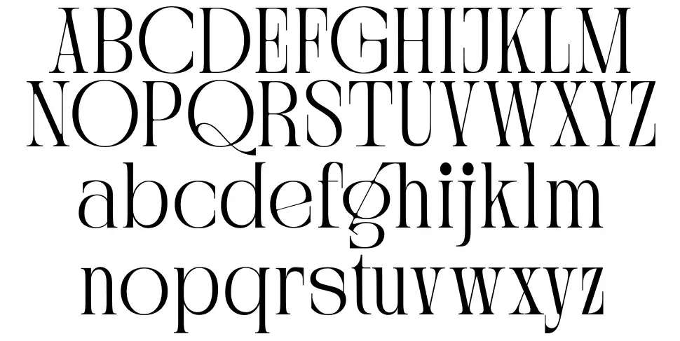 Crescent Slim font by Letterhend Studio | FontRiver