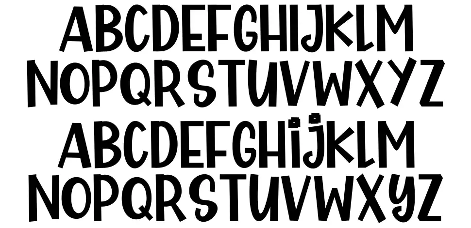 Crispy Duck font by Supersemar Letter | FontRiver