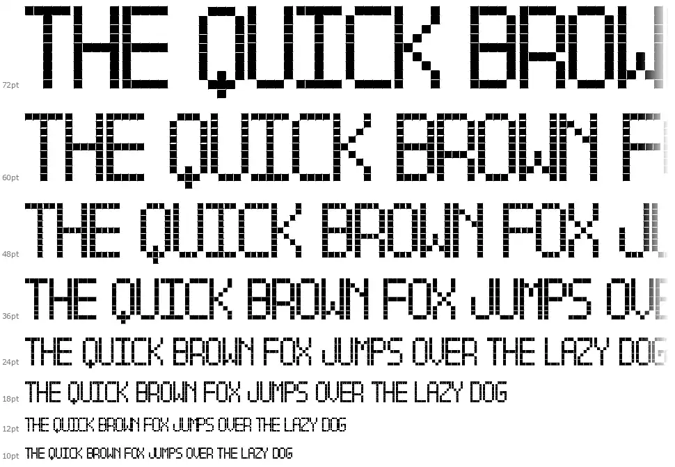 Cross Led Bold TFB font by kaiserzharkhan | FontRiver