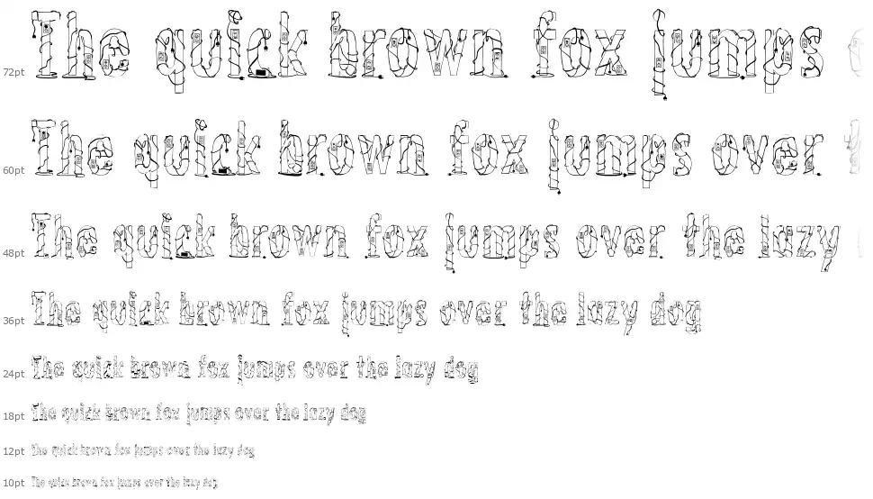 Crossed Wires font by Anne Frey | FontRiver