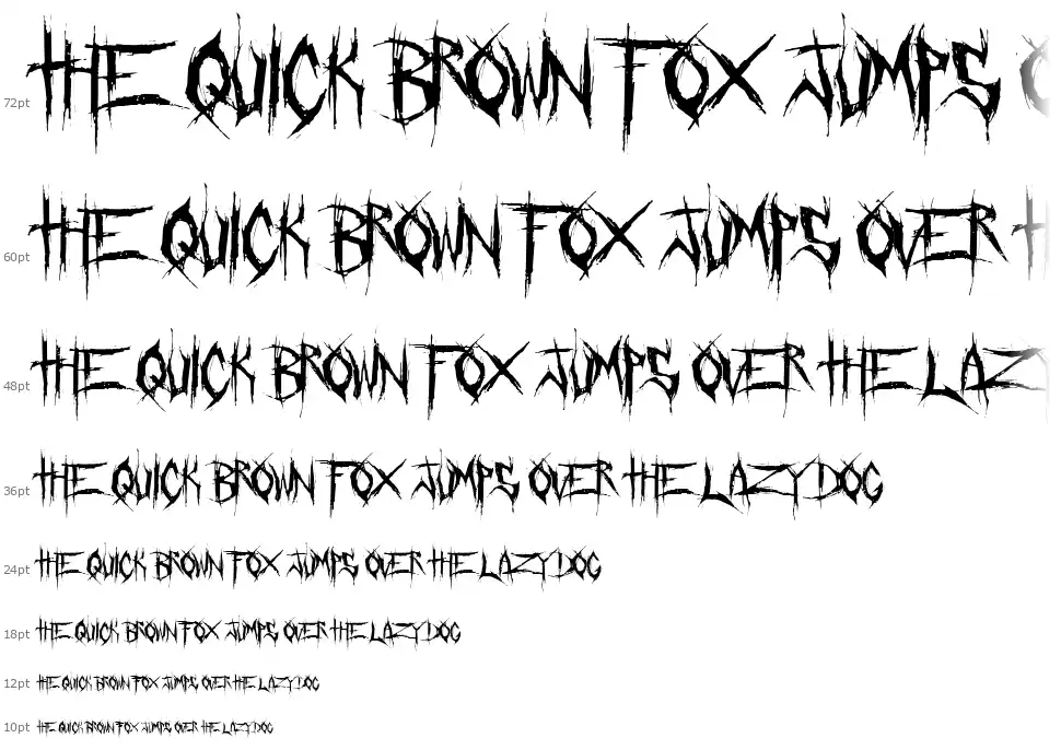 Crucifixion font by Chris Vile | FontRiver