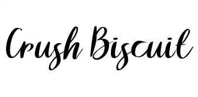 Crush Biscuit font by nomlimofont | FontRiver