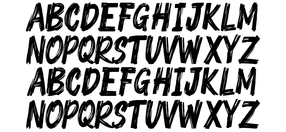 Crushed Stone font by Hanief Farandi | FontRiver