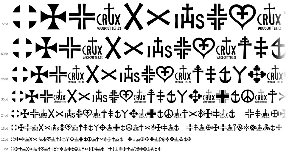 Crux font by Woodcutter | FontRiver