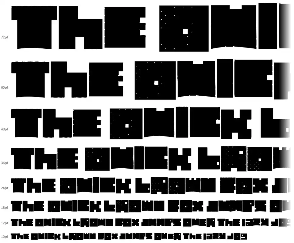 Cubic Bold font by Judith Sales | FontRiver