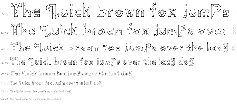 Cubism Connect font by Page End180 | FontRiver