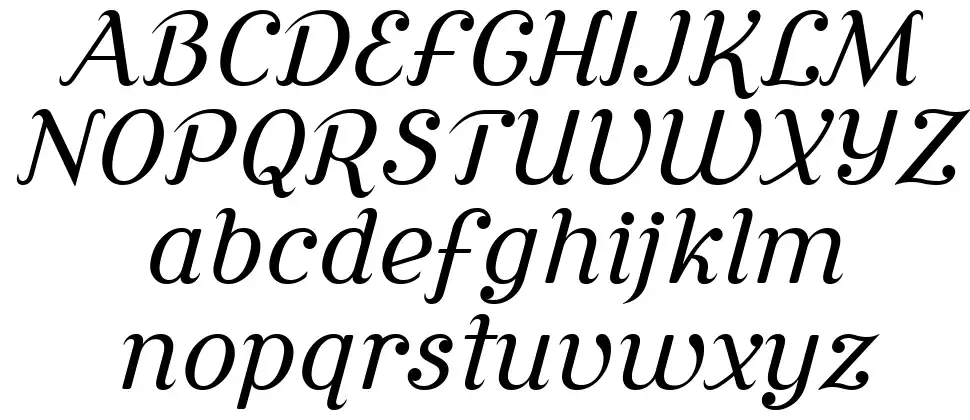Cursive Serif font by Wojciech Kalinowski | FontRiver
