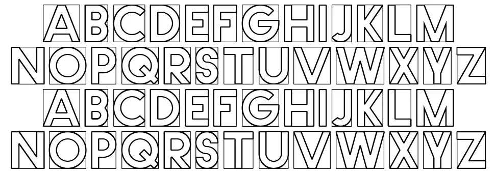 Cut Me Out font by Peter Wiegel | FontRiver