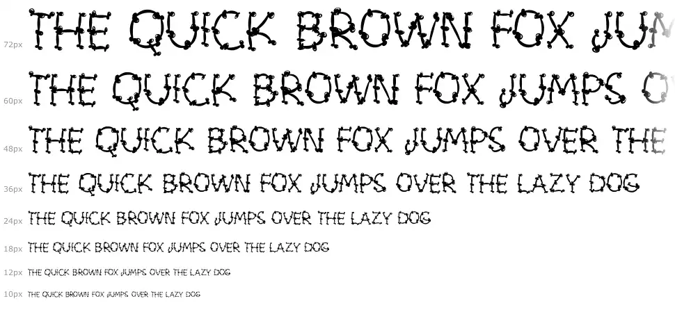 Cute Bones font by Mr.Soon Design | FontRiver