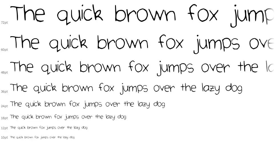 Cute Handwriting font by Paula Tennet | FontRiver