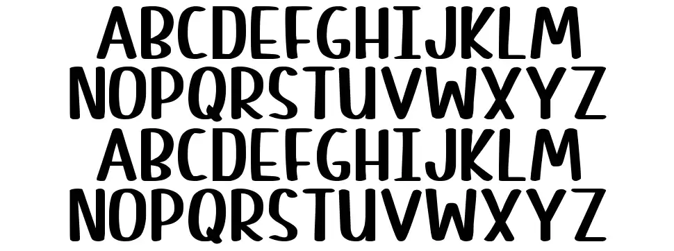 Cute Letters font by Joseph Dawson | FontRiver