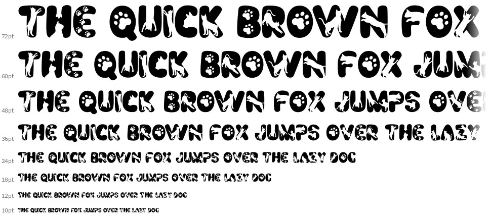 Cute Meow font by HansCo | FontRiver