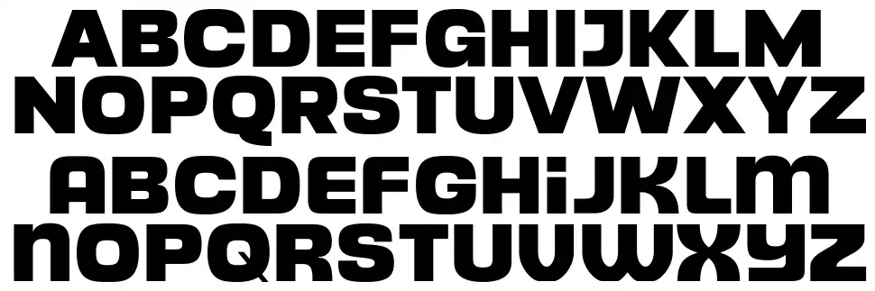 Fuente Cyberion diseñada por Letterhend Studio