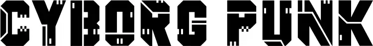 Cyborg Punk font by imagex | FontRiver