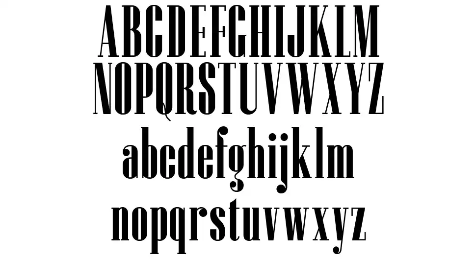 Czesko font by Sharkshock | FontRiver