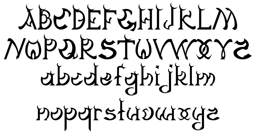 Dagon Gothic font by Caine Makins | FontRiver