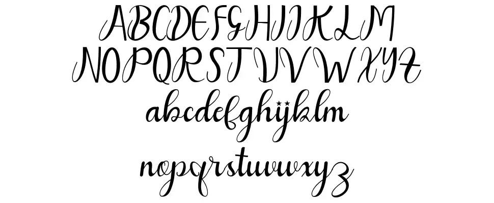 Dahlia font by mahyud creatif | FontRiver