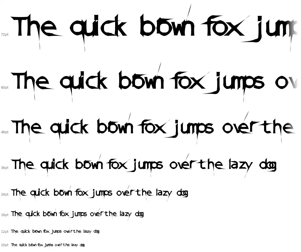 Damaged Sata font by Omega Font Labs | FontRiver