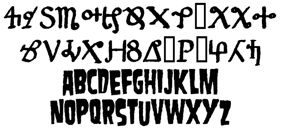 Danzig 4P font by Rob Villareal | FontRiver