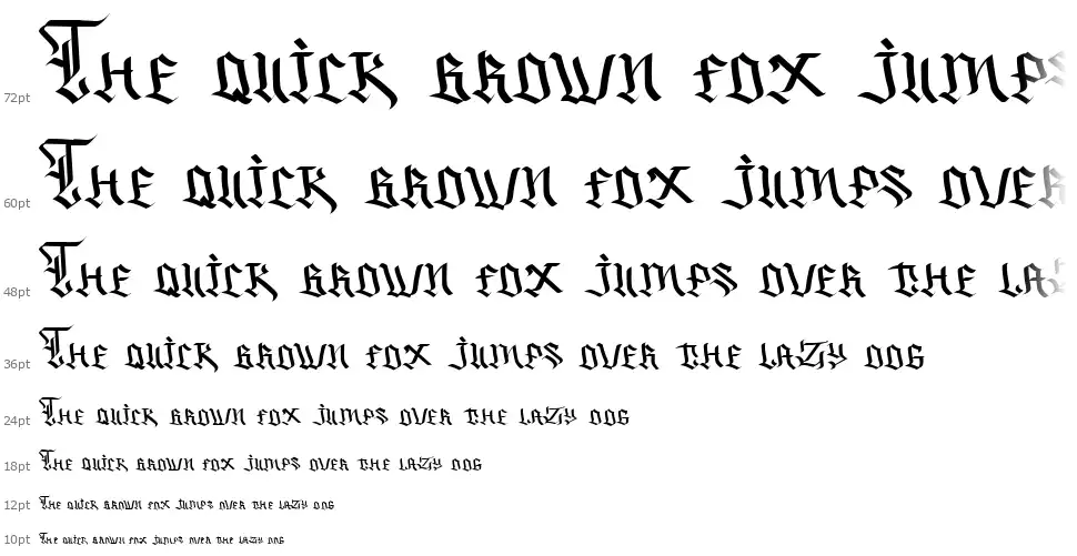Dark Angel font by Blackletter Studio | FontRiver