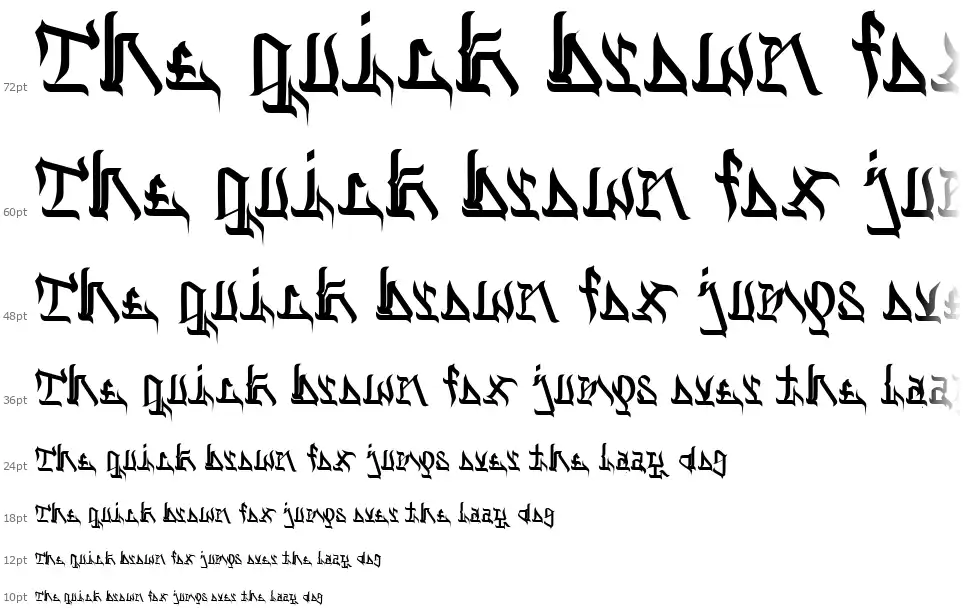 Dark Armor font by Blackletter Studio | FontRiver