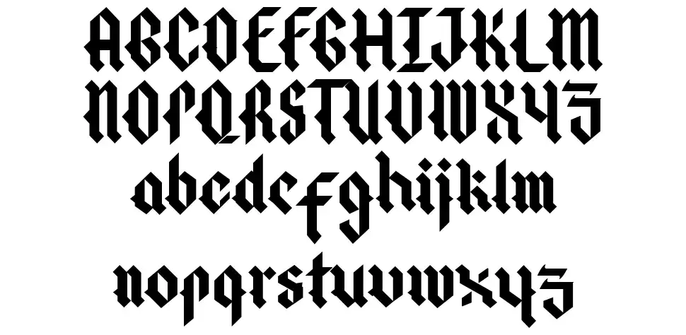 Dark Circle font by Blackletter Studio | FontRiver