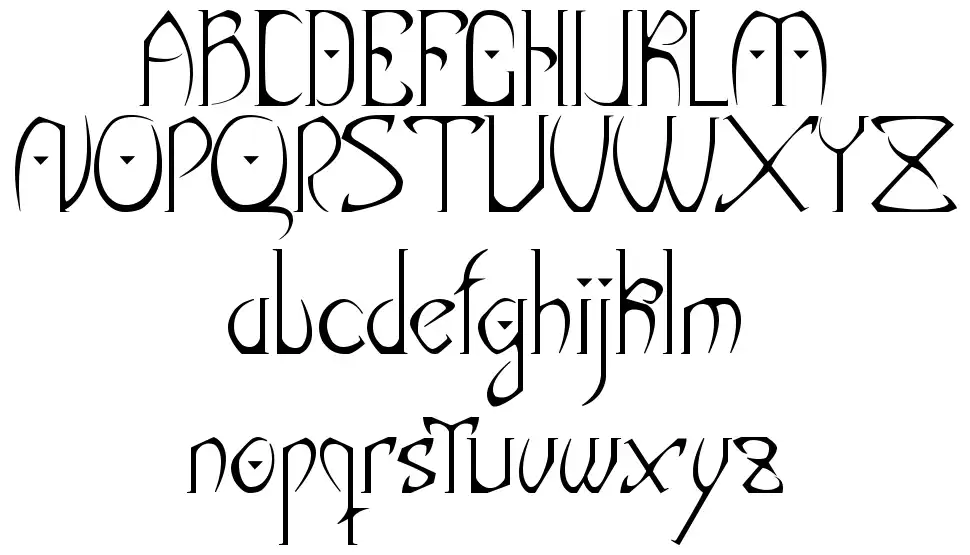 Dark Elf font by Jose Tijerín - FontRiver