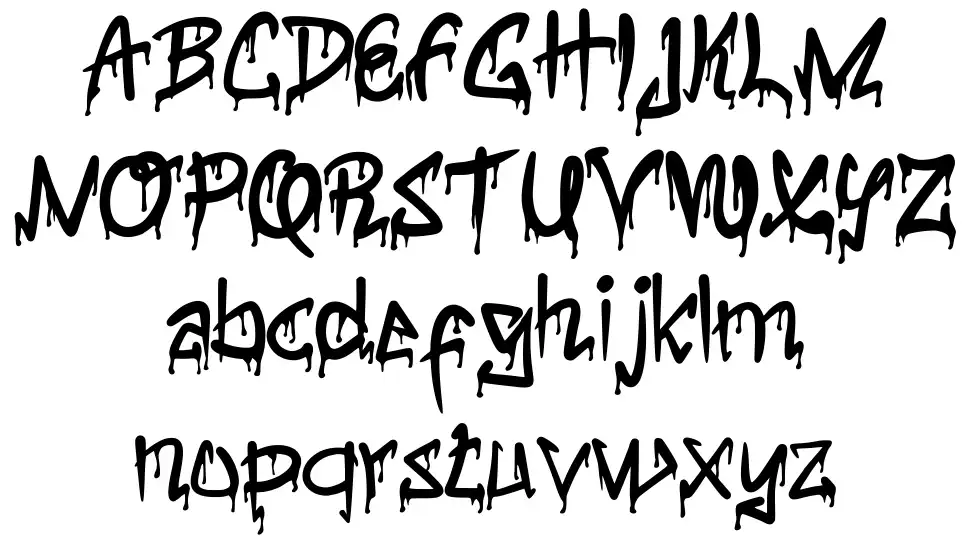 Dark Graffiti font by Satire Artwork | FontRiver