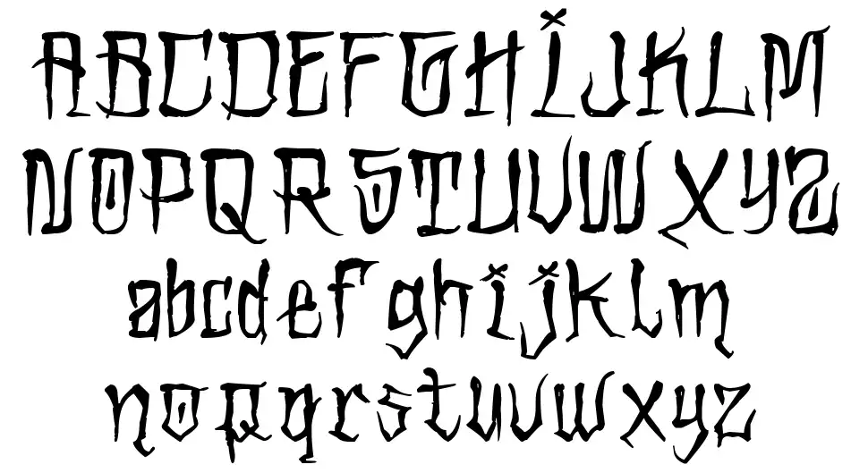 Dark Scratch font by Blackletter Studio | FontRiver