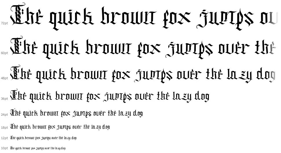 Dark Wizards font by Blackletter Studio | FontRiver